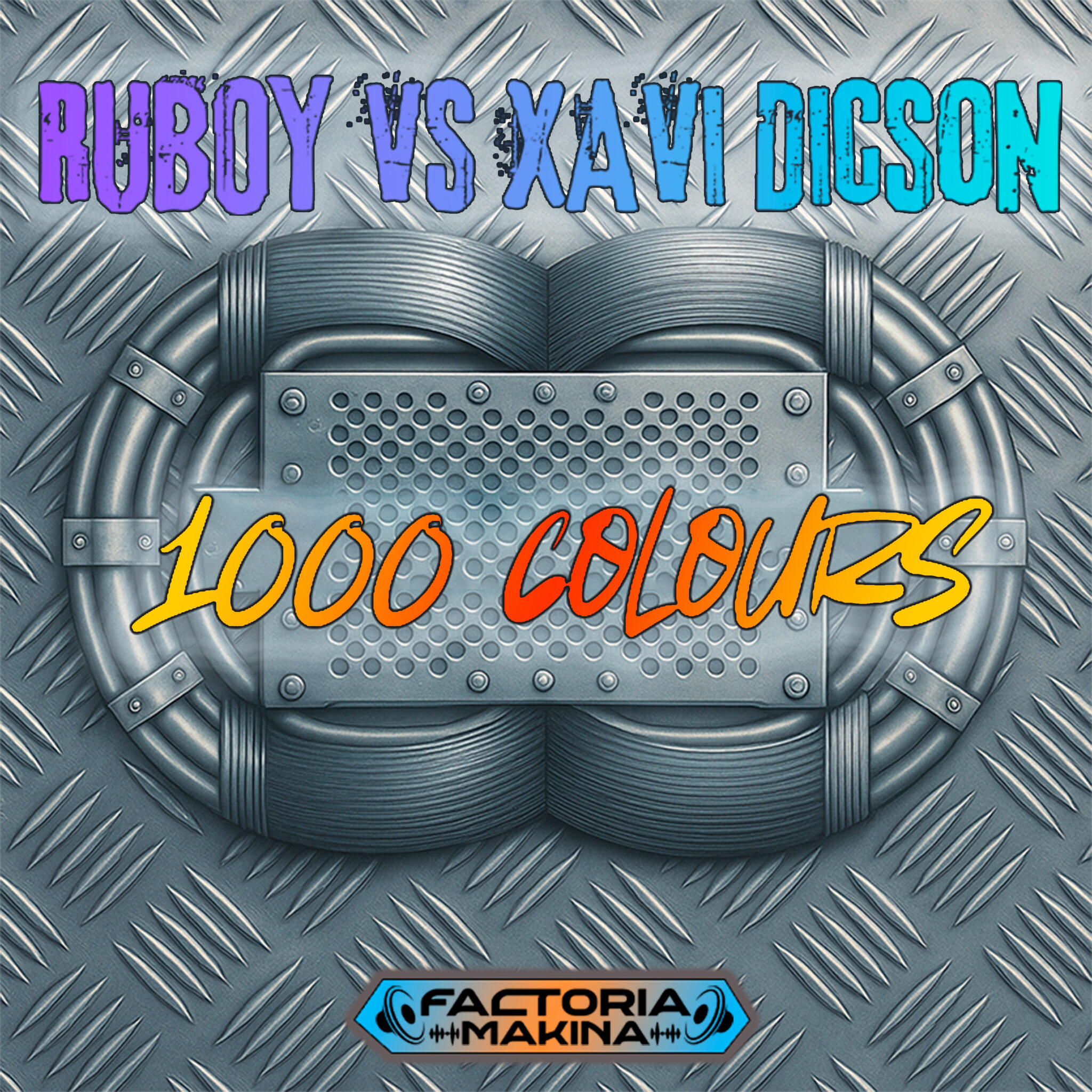 Ruboy Vs Xavi Dixon – 1000 colors – Factoria Makina