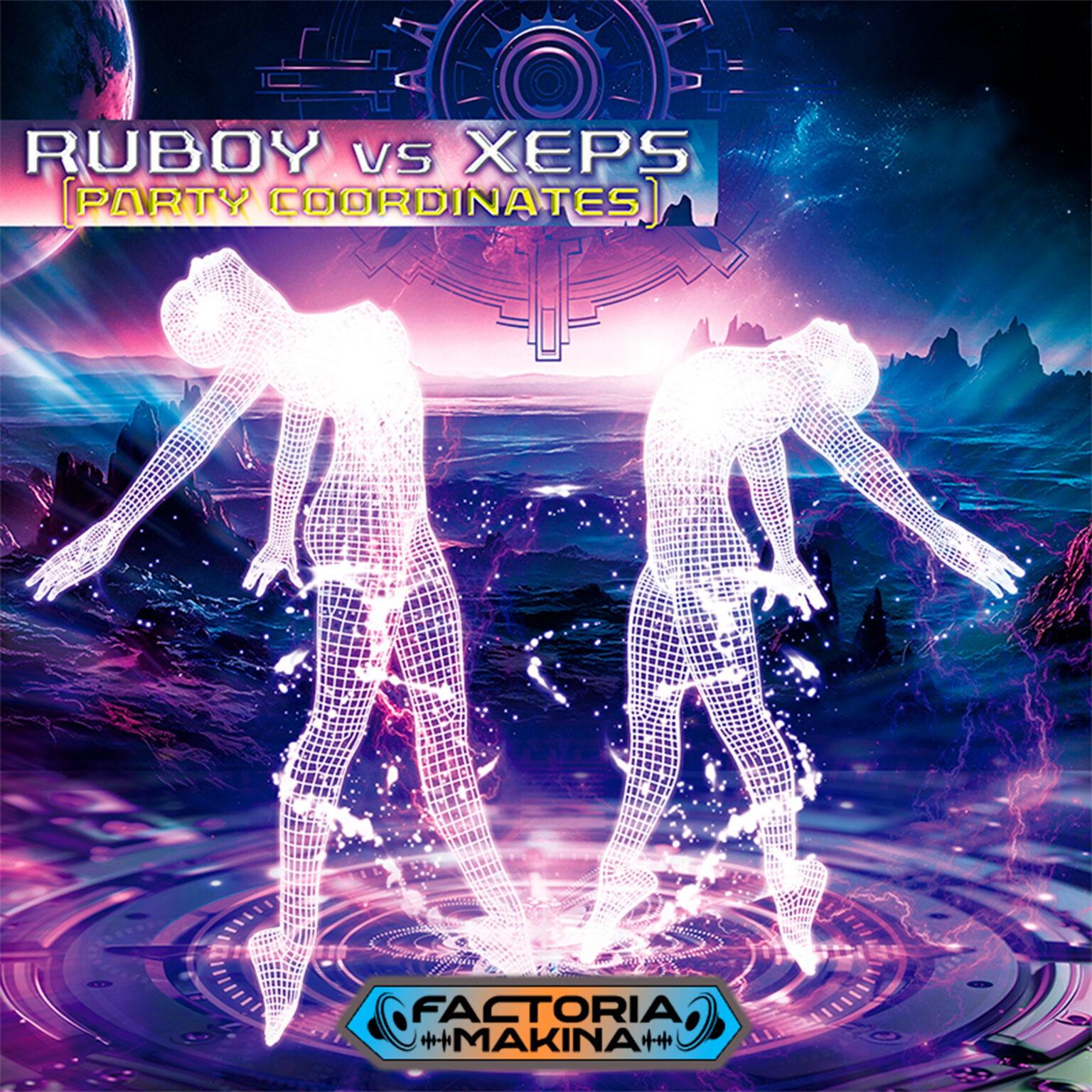 Ruboy Vs Xeps – Party Coordinates – Factoria Makina